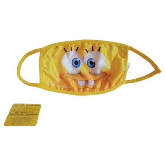 SpongeBob Squarepants | Accessories | Spongebob Squarepants Face Mask ...